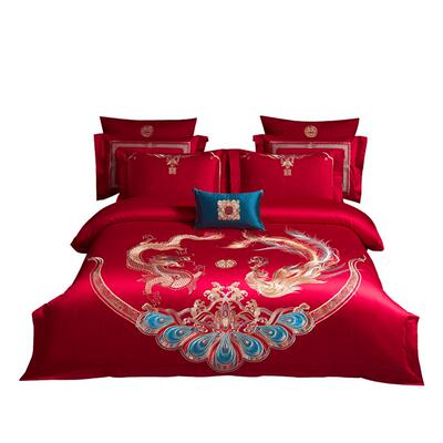 水星家纺全棉纯棉四件套