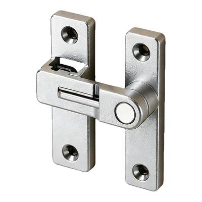 【52年老店】双开门锁卡扣免打孔