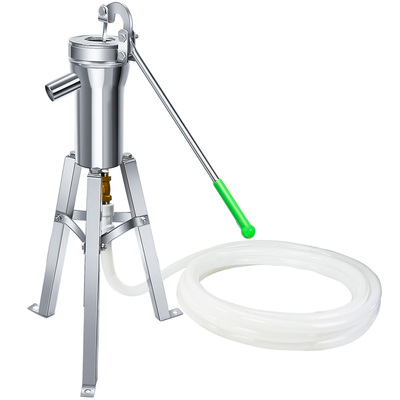 家用手动老式不锈钢大头压水井