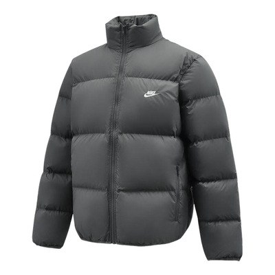 NIKE耐克羽绒服男秋冬新款拒水夹克立领外套保暖面包服IB2976-068