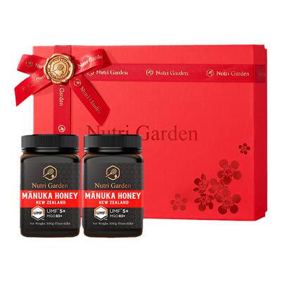 纽兹兰麦卢卡蜂蜜礼盒500g*2瓶新西兰原装进口蜂蜜送礼送长辈礼物