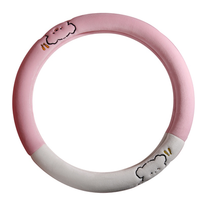 吉利方向盘套亲肤短绒保暖不掉绒