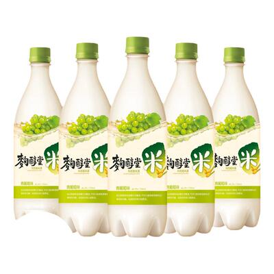 韩国麴醇堂青葡萄味米酒玛克丽
