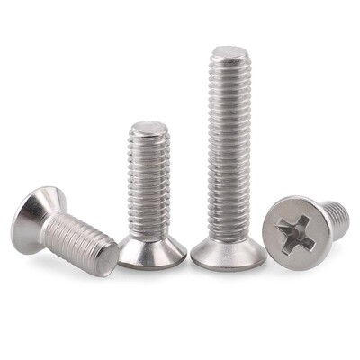 km十字沉头304不锈钢螺丝