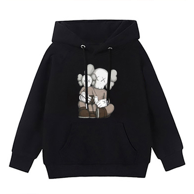 芝麻街纯棉卫衣加绒潮牌男女秋冬