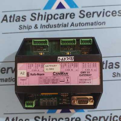 ROLLS-ROYCE GWY 01 GATEWAY CANMAN CONTROLLER NETWORK