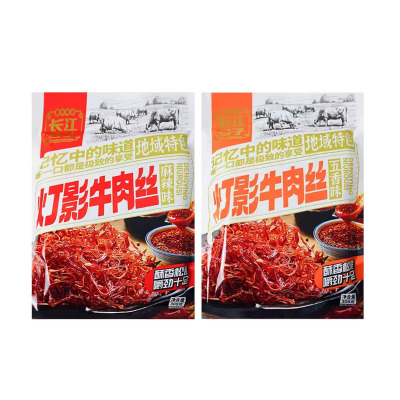 重庆灯影牛肉丝麻辣即食308g