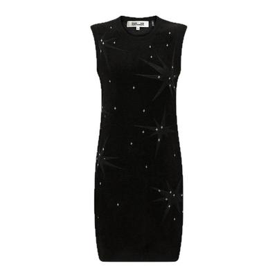 DVF蓝色魔法星河连衣裙