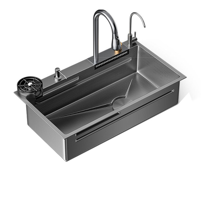 【防刮耐磨】蜂窝压纹厨房水槽