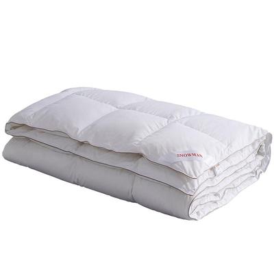 斯诺曼透气95白鹅绒羽绒被春秋被