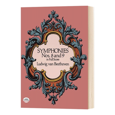 贝多芬第八九号交响曲全谱