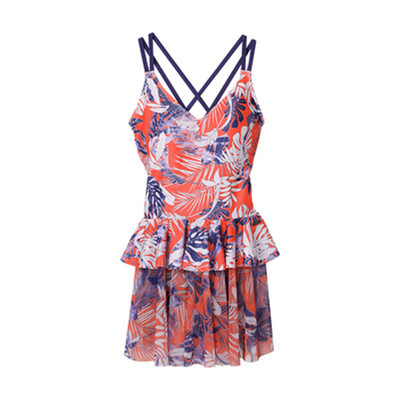 EBRA大码美背裙式泳衣