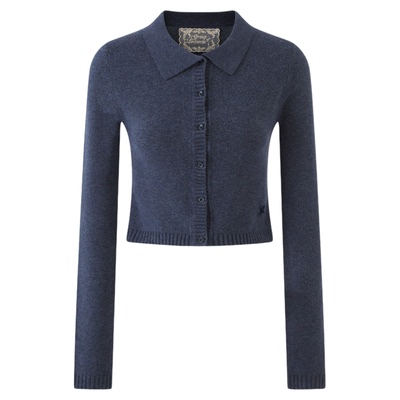 银河万岁“织物上的云”羊毛开衫