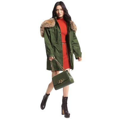 MK女士连帽派克大衣外套