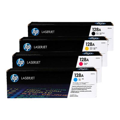 惠普原装128A硒鼓黑彩打印机粉盒