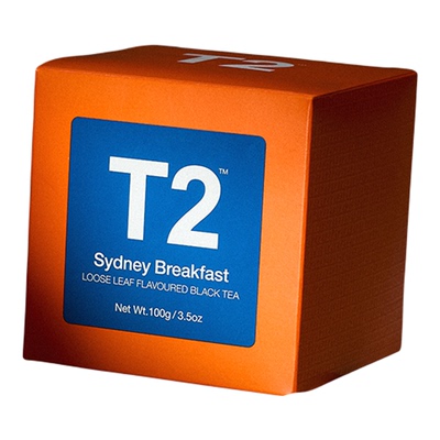 【双11抢先购】T2悉尼早餐茶Sydney红茶佛手柑香气澳洲进口醇厚