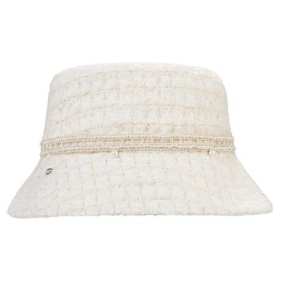 shes茜子优雅小香风粗花呢渔夫帽