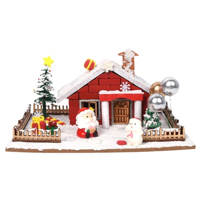 儿童DIY手工泥瓦匠盖房子真砖