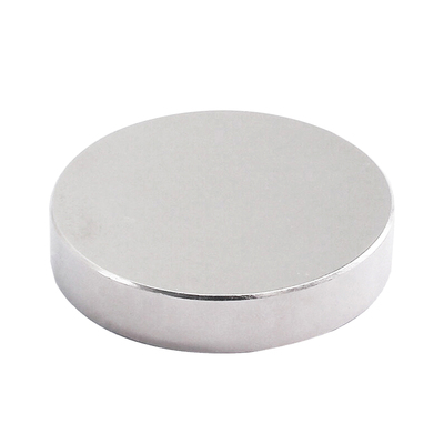 圆形高强力大块实心无孔吸铁石