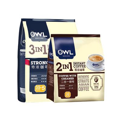 猫头鹰速溶特浓咖啡无蔗糖