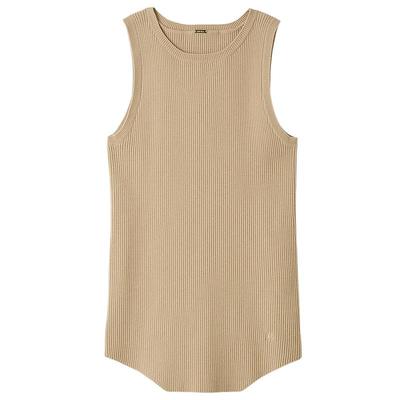 Mila Owen春夏简约基础圆领罗纹修身针织背心09WNT251170