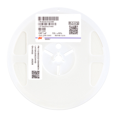 贴片电容0603X105K500NT