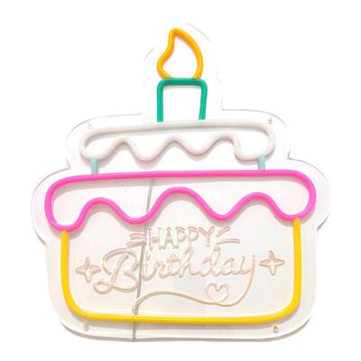 生日场景布置LED霓虹灯氛围灯