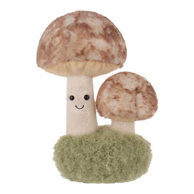 Apricot lamb花蘑菇群盆栽玩偶睡觉抱公仔毛绒玩具生日礼物女生