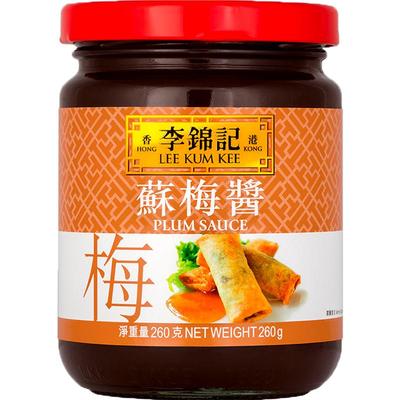 港版李锦记苏梅酱港式方便调味酱苏梅酱260克家用烤焗肉类酱料