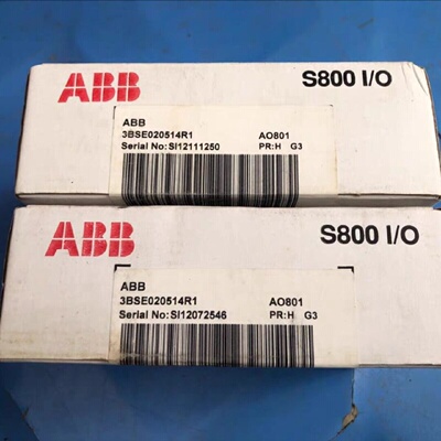 议价ANALOGUE OUTPUT UNIT TYPE: ABB AO801 , P/N: 3BSE020514R1