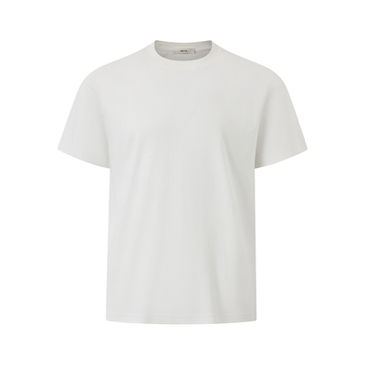 ROYA丨液氨长绒棉基础圆领短袖极简奢舒适百搭新疆长绒棉日本工艺