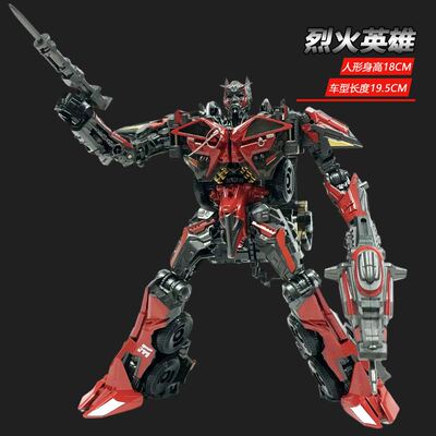 百微TW1024B 烈火英雄简配 电影版御天敌配件包 消防车 玩具模型