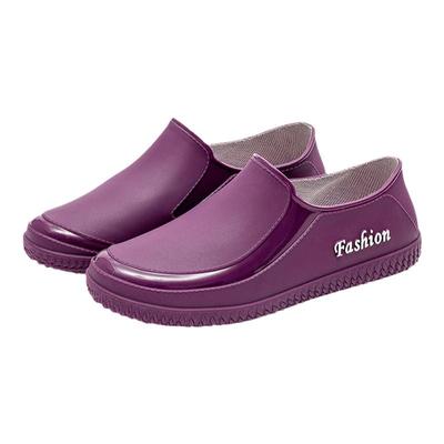 浅口厨房耐磨短筒防雨鞋