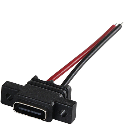 type-c防水母座充电口数据传输