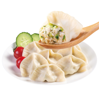 野人日记黄瓜鸡肉水饺