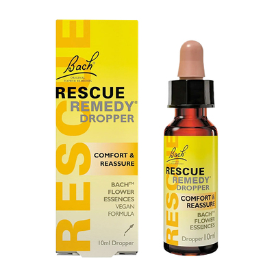 Bach花精小黄瓶rescue急救滴剂舒缓焦虑紧张压力稳定情绪英国巴赫