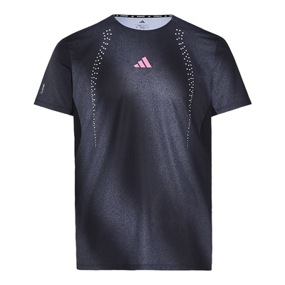 adidas阿迪达斯RIM REFLCT速干跑步半截袖2026春男短袖T恤 KR5102