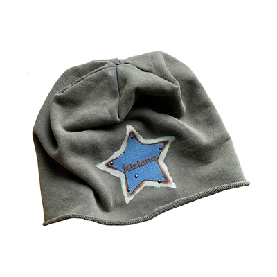 美式复古星星山系冷帽女秋冬季