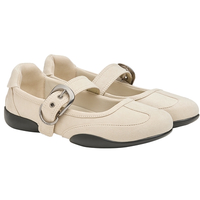 CHARLES&KEITH26春季新款CK1-71960031休闲玛丽珍鞋芭蕾舞鞋单鞋