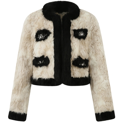 logo早秋新款黑色线迹打底衫