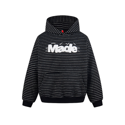 DARKAGE原创植绒连帽卫衣