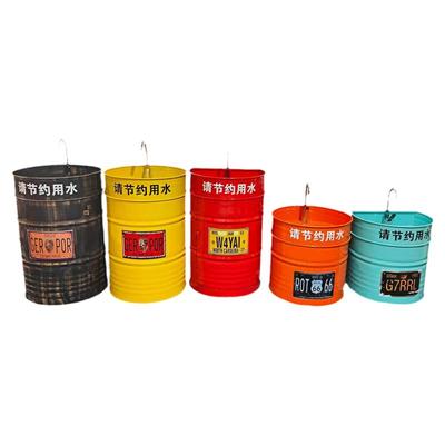 油桶创意洗手台盆户外阳台花园