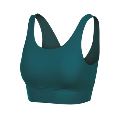 凡圣瑜伽金标裸感百搭圆领运动跑步普拉提一体杯BRA内衣FC14165