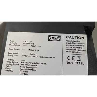 议价议价DEIF RMC131D 丹控控制器RMC-131D RMC122D 全新现货