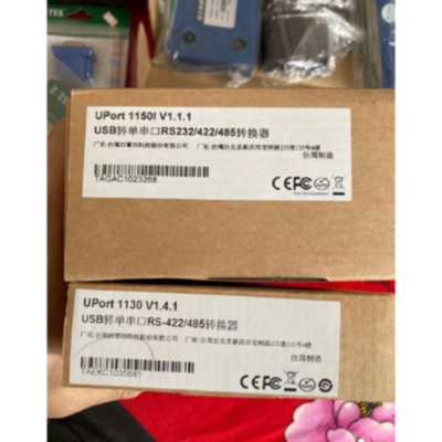 议价全新 MOXA UPort 1150I USB转RS232/422/485光电隔离 1串口