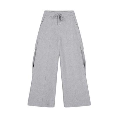 SLY 夏季新品侧面心机镂空卫裤松紧宽松休闲裤030ISR81-0801