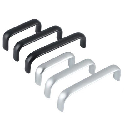 LS516铝合金椭圆形柜门把手XAG11