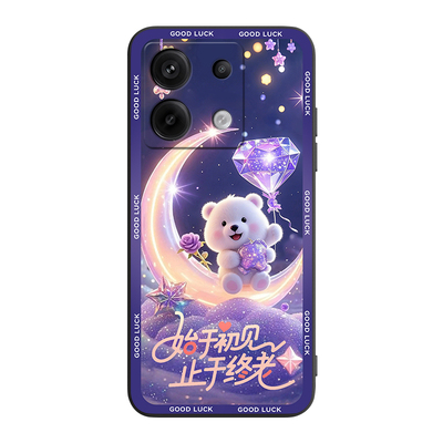 彩绘适用于红米note13pro手机壳