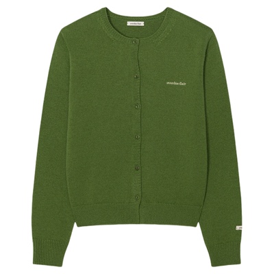 羊毛开衫刺绣显瘦休闲上衣