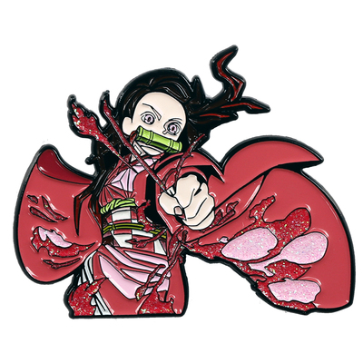 foolii孚狸鬼灭之刃灶门金属徽章